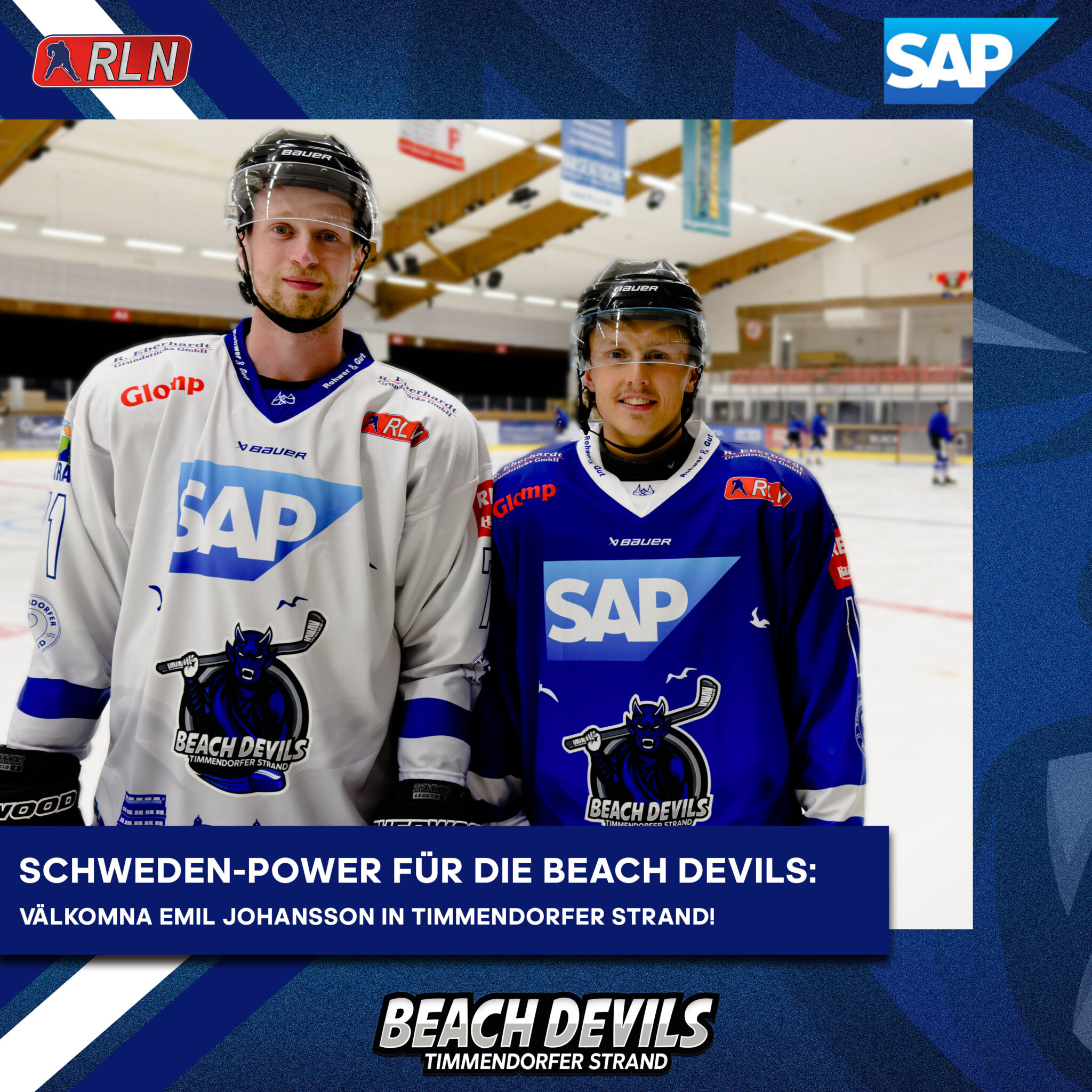 Schweden-Power für die Devils Offensive: Välkomna Emil Johansson!